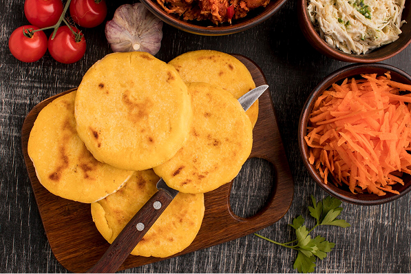 Arepas de maíz precocidas | SENDEROS DE AMERICA